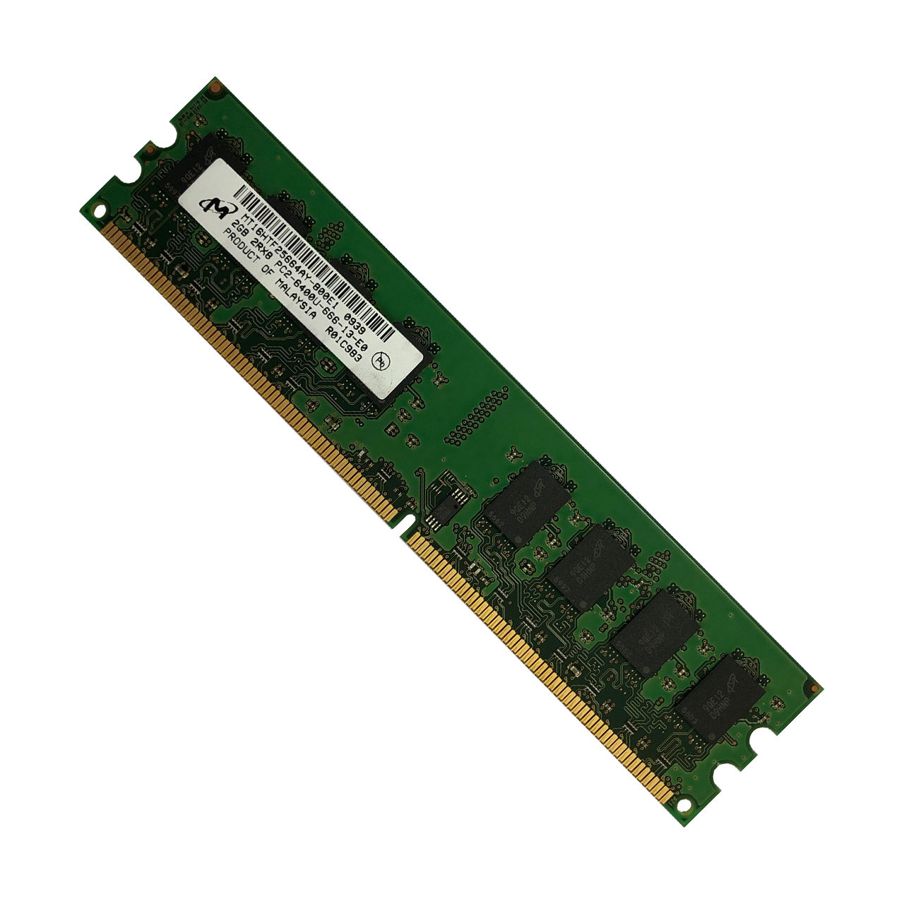 رم دسکتاپ DDR2 تک کاناله 800 مگاهرتز CL6 میکرون مدل UDIMM ظرفیت 2 گیگابایت - آریومارکت